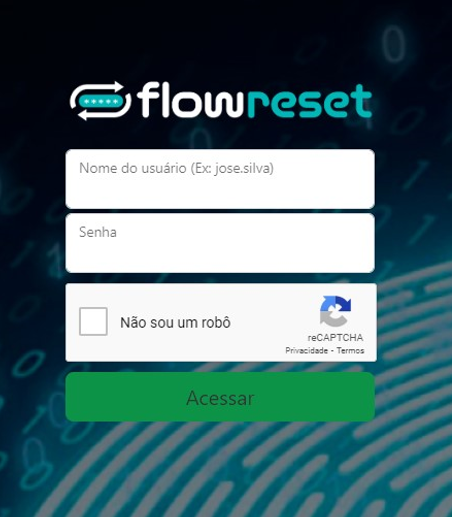 FlowReset - Gerenciamento de acessos e usuários Senior Cloud
