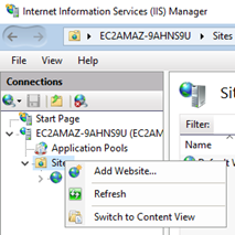 Instalação e Configuração do Web API
