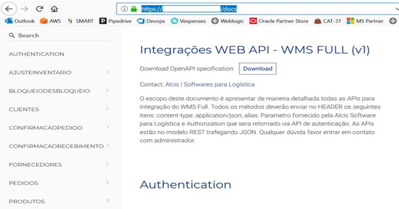 Integrações API